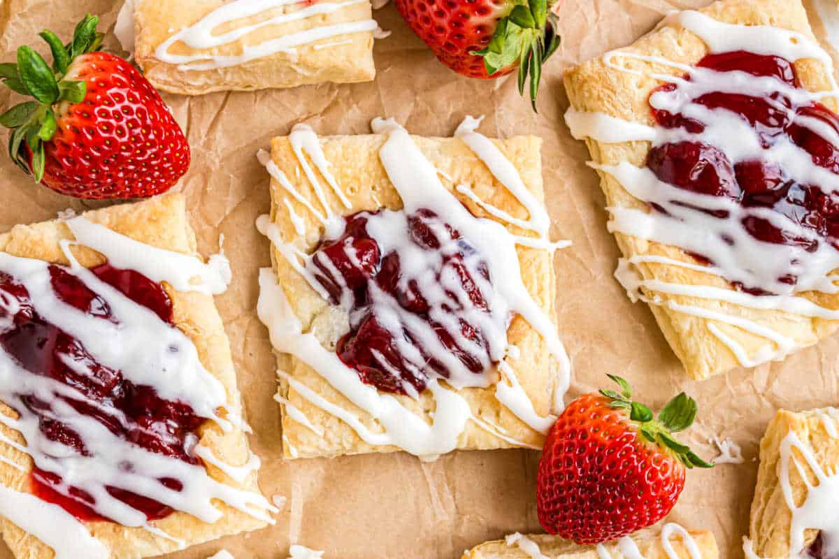 Easy Strawberry Toaster Strudel Recipe