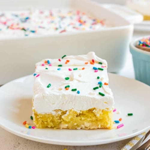 Lemon Pudding Cake Recipe - Shugary Sweets