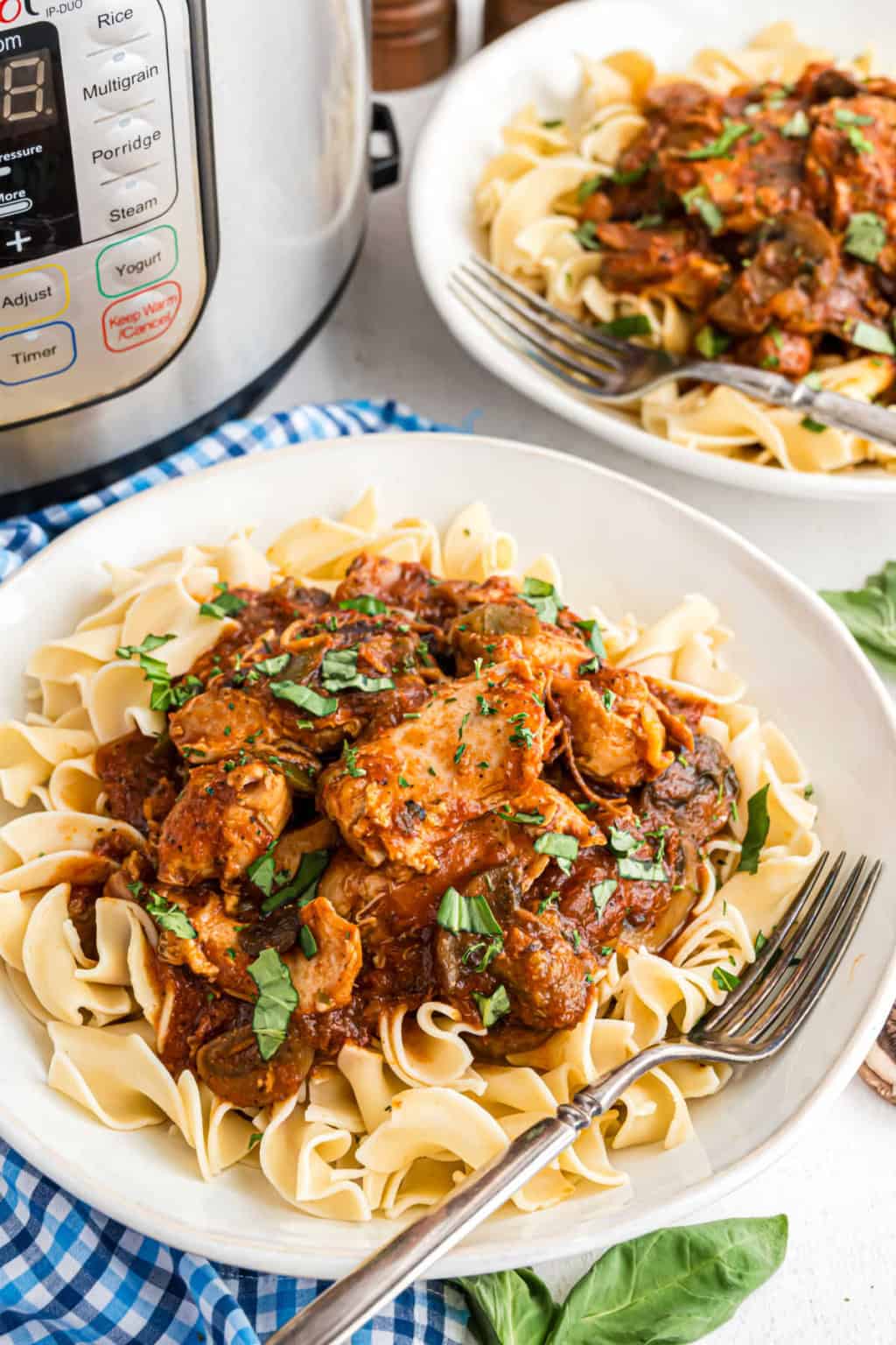 Instant Pot Chicken Cacciatore Recipe