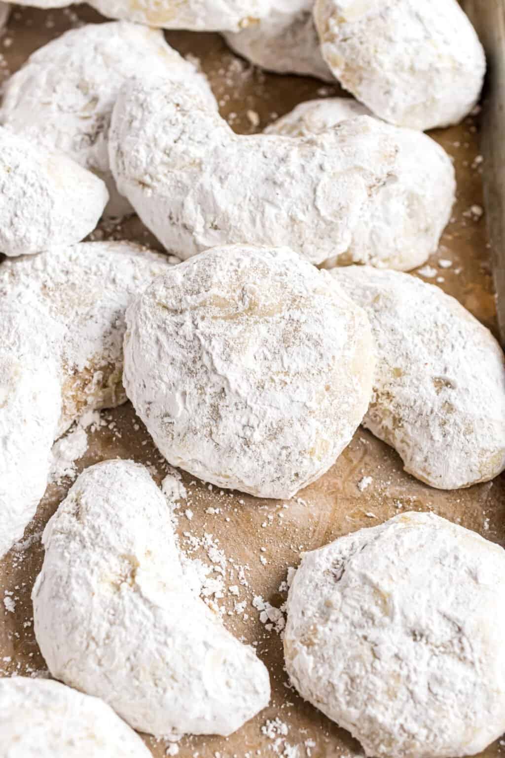 Snowball Cookies Recipe - Shugary Sweets