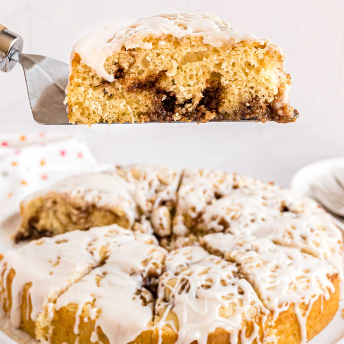 Cinnamon Roll Coffee Cake Recipe
