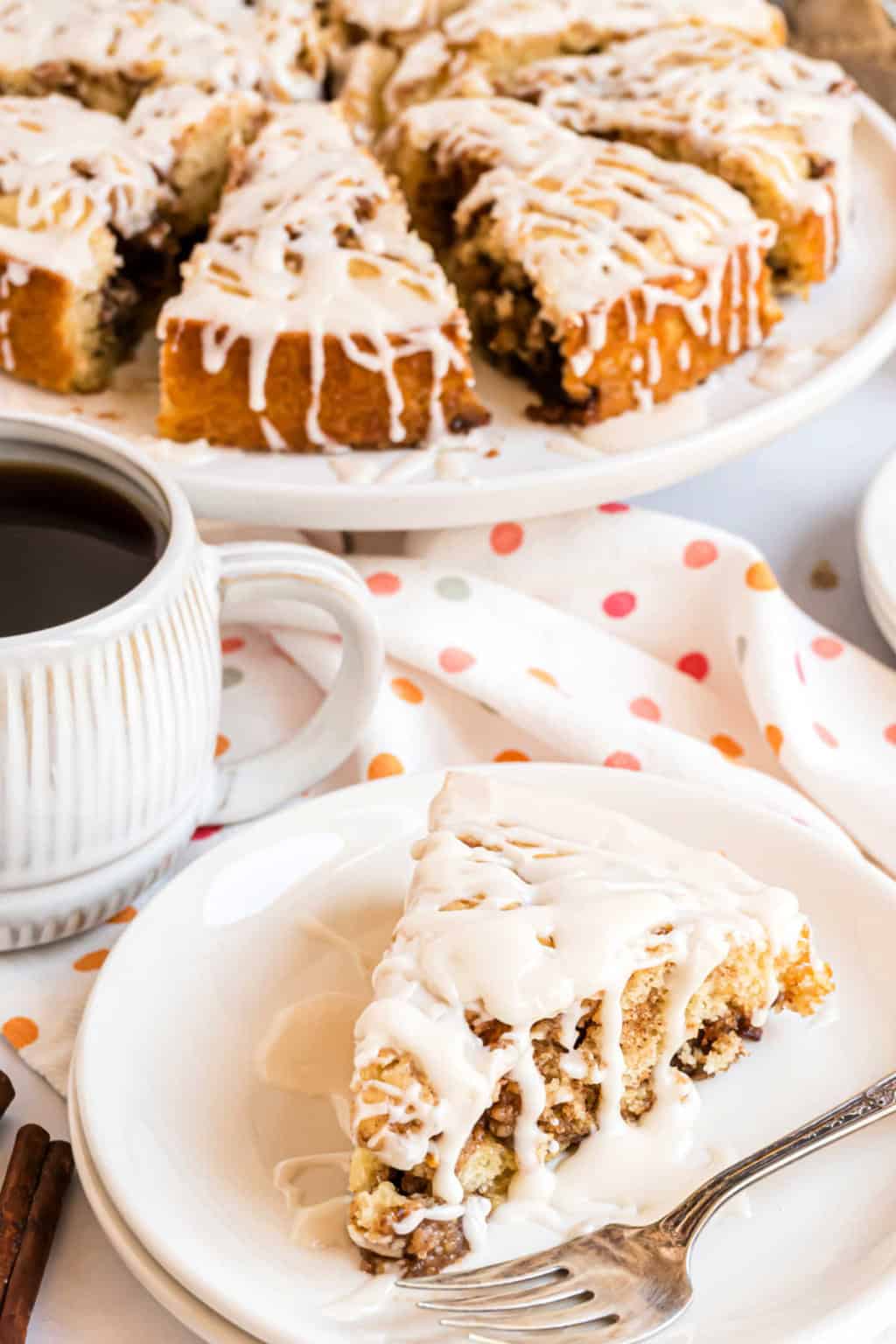 Cinnamon Roll Coffee Cake Recipe