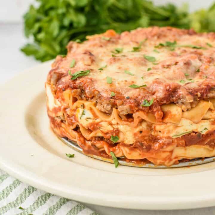 Instant Pot Lasagna Recipe - Shugary Sweets