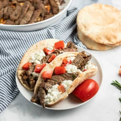 Beef Gyro Recipe - Shugary Sweets