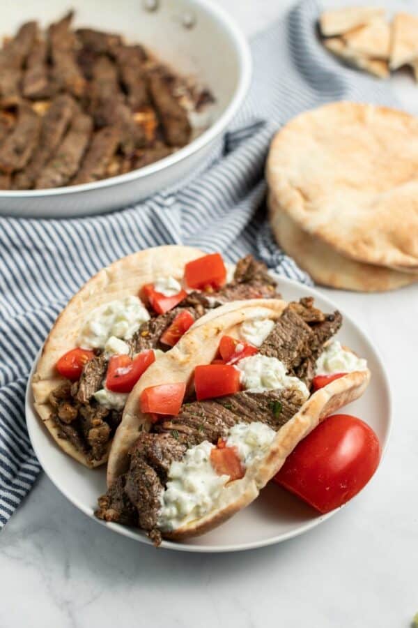 Beef Gyro Recipe - Shugary Sweets