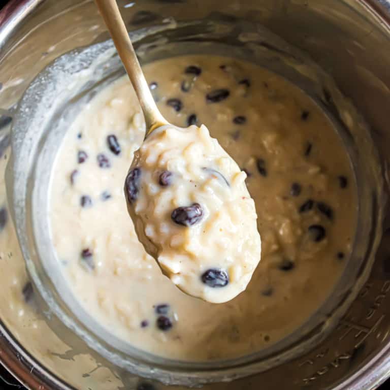 Instant Pot Rice Pudding Recipe - Shugary Sweets