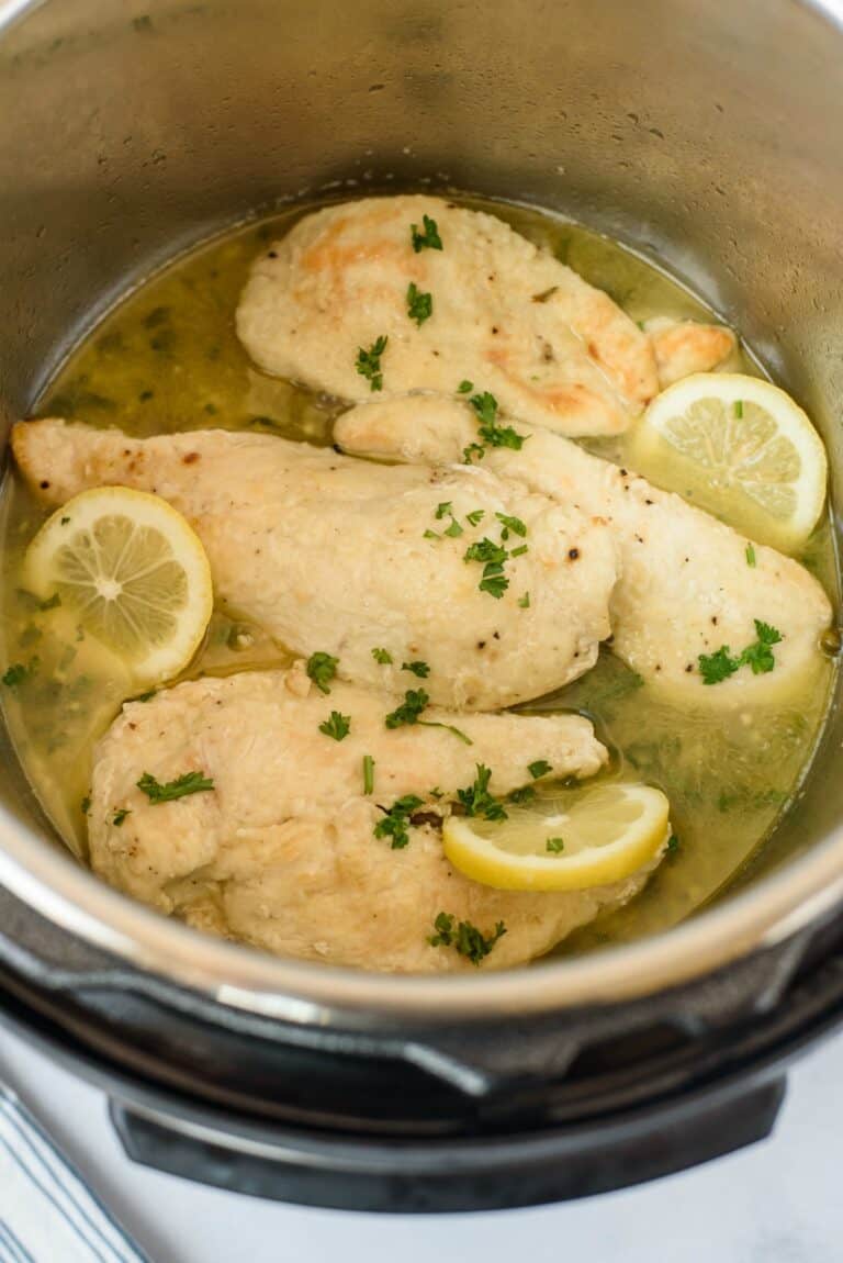 Instant Pot Chicken Piccata Recipe Shugary Sweets