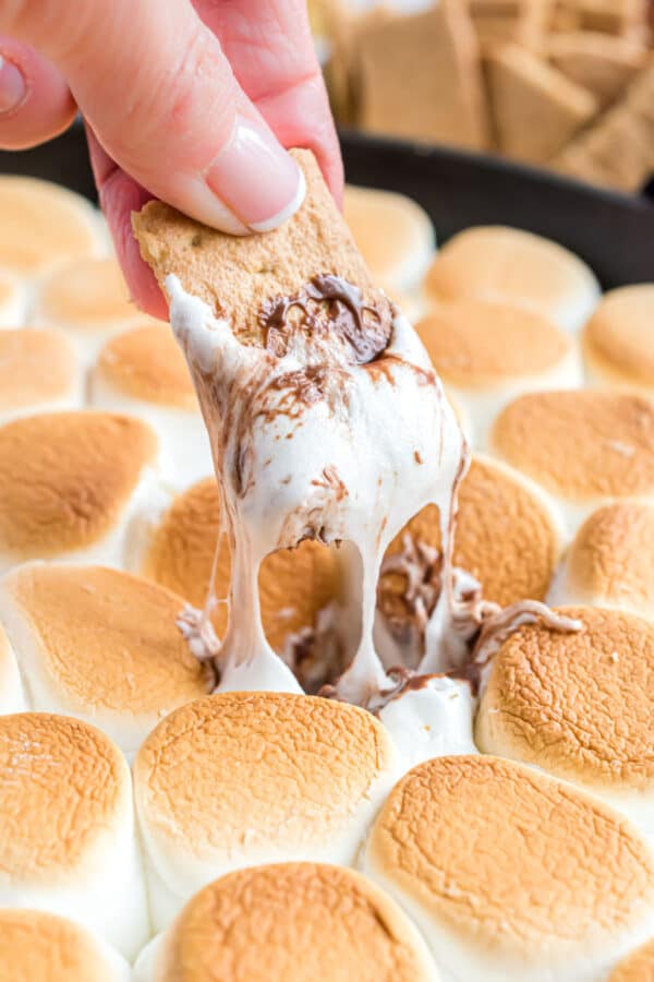 Easy 3 Ingredient S'mores Dip