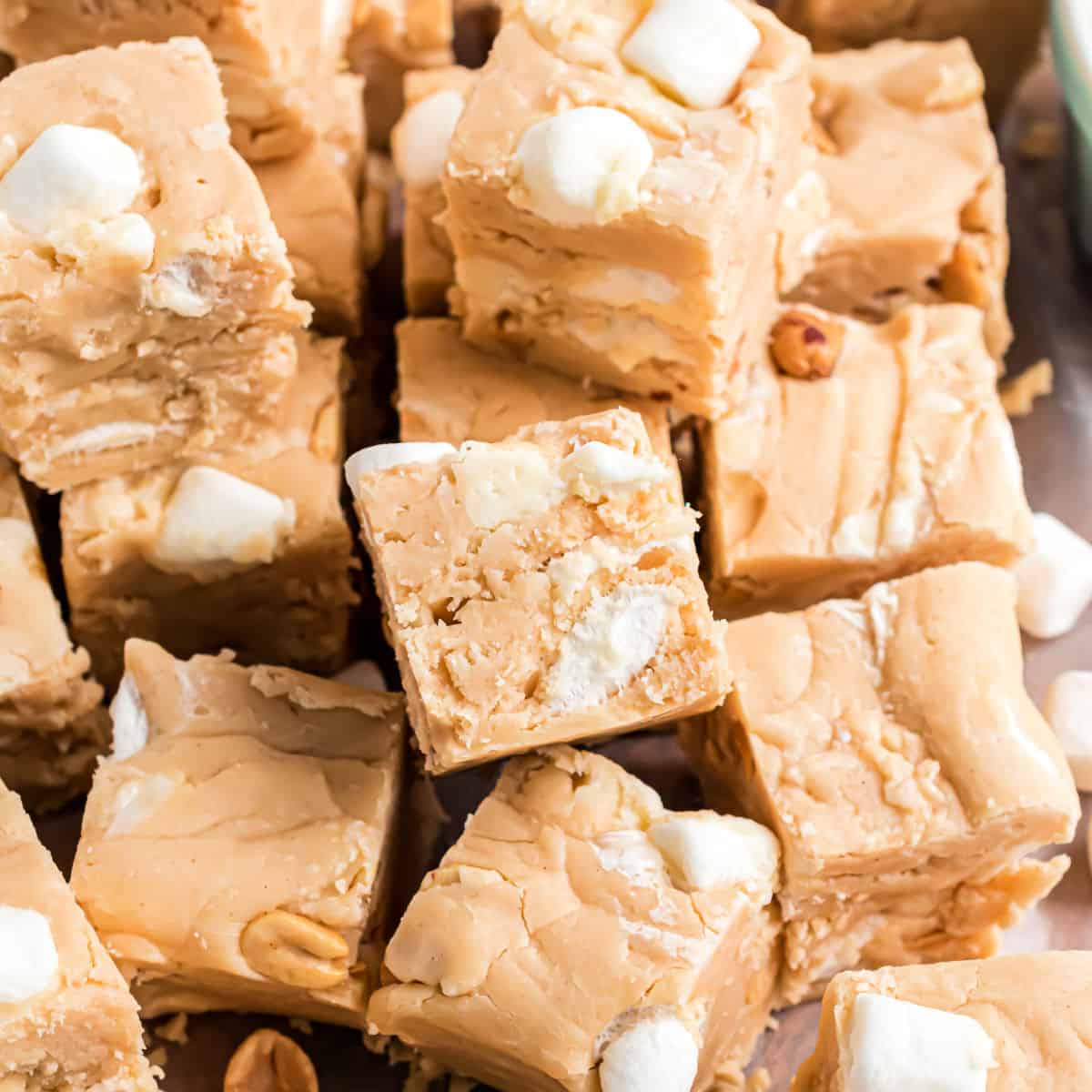 Fluffernutter Fudge Recipe - Shugary Sweets