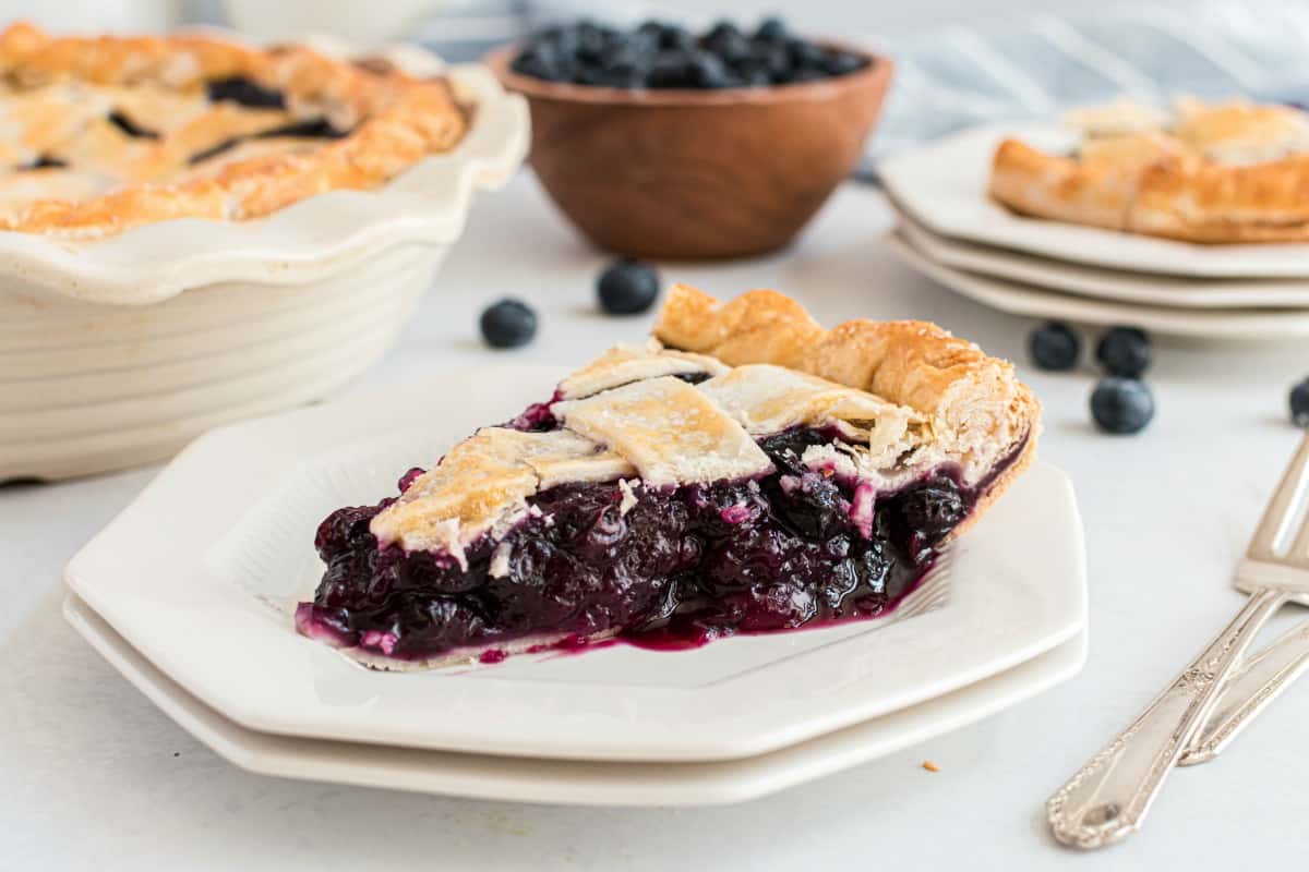 Blueberry Pie Recipe - Shugary Sweets