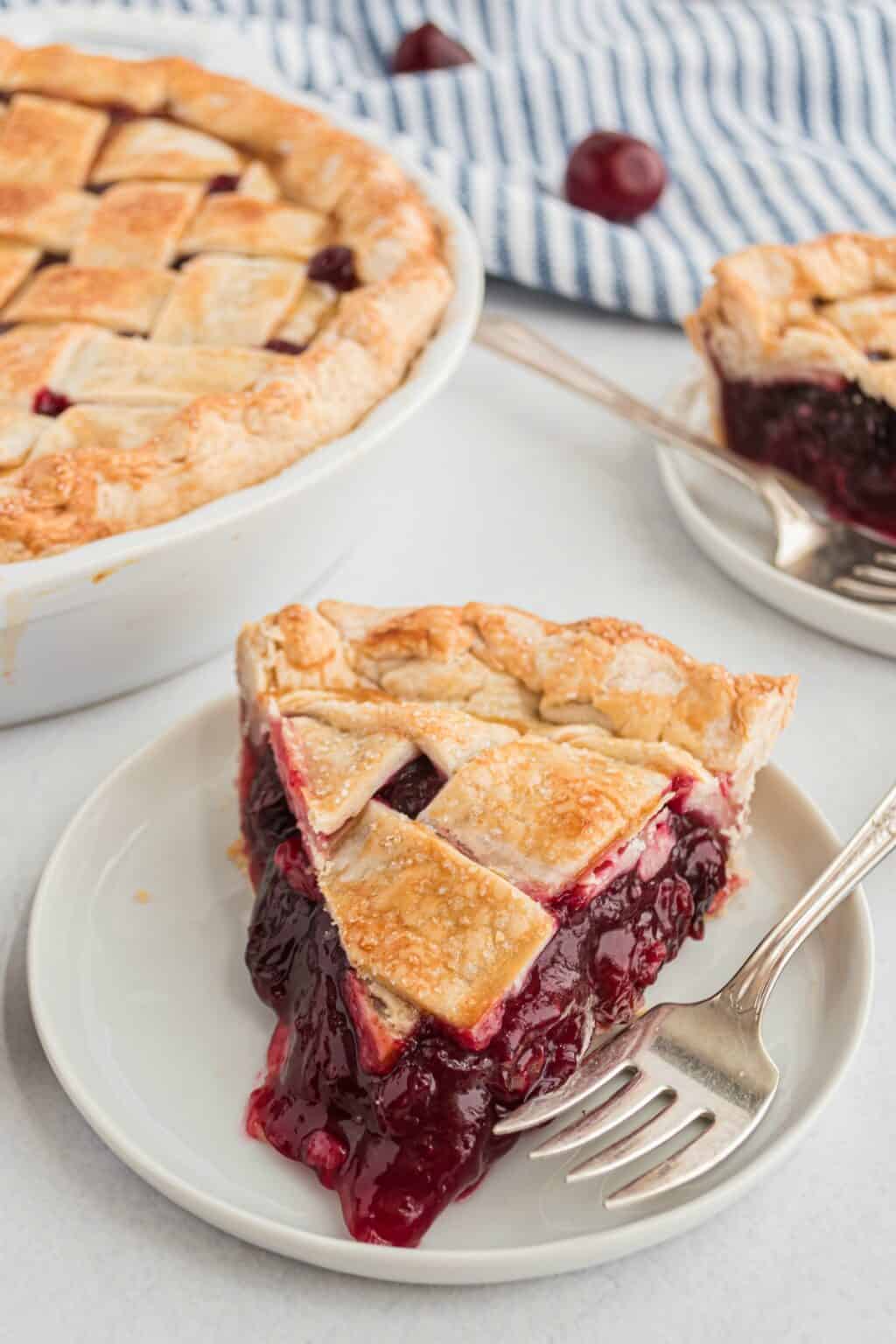 Cherry Pie Recipe- Shugary Sweets