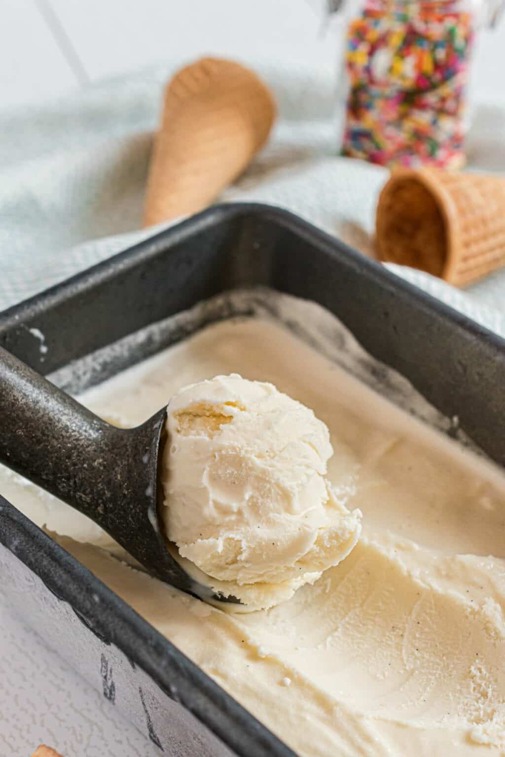 Homemade Vanilla Ice Cream
