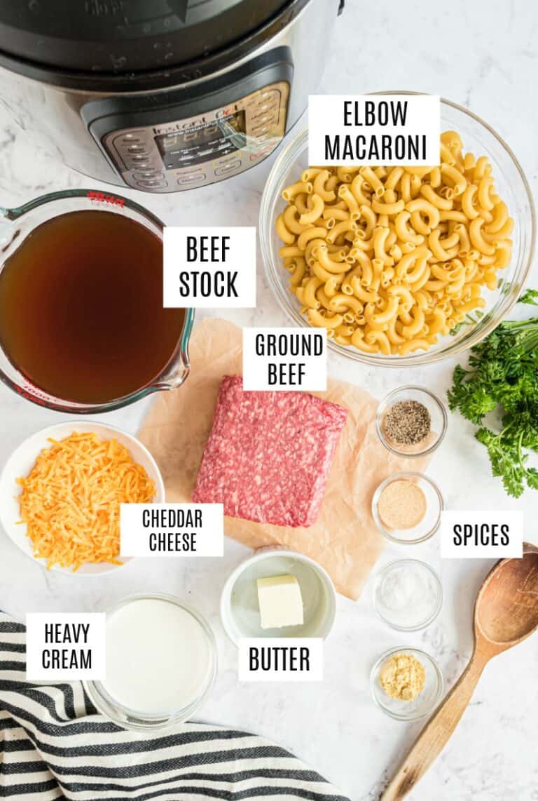 Instant Pot Hamburger Helper Recipe - Shugary Sweets