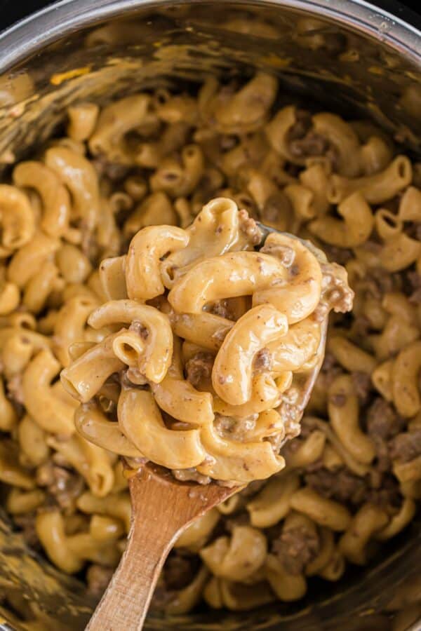Instant Pot Hamburger Helper Recipe - Shugary Sweets