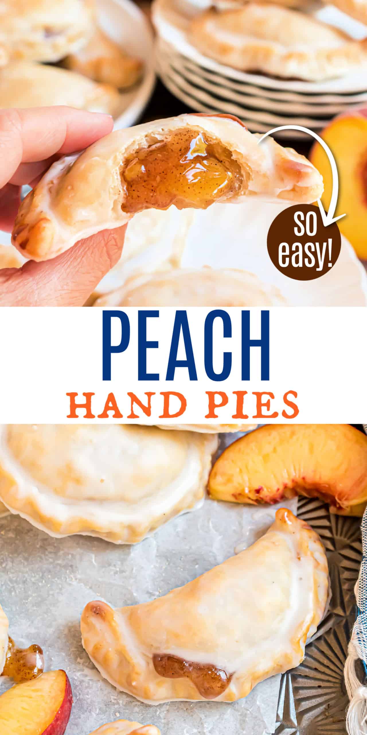 Peach Hand Pies Recipe - Shugary Sweets