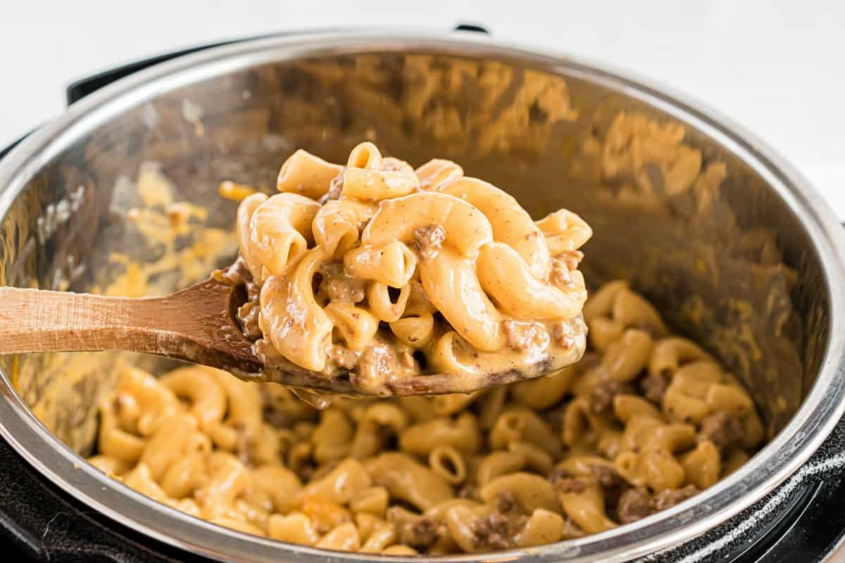 Instant Pot Hamburger Helper Recipe - Shugary Sweets