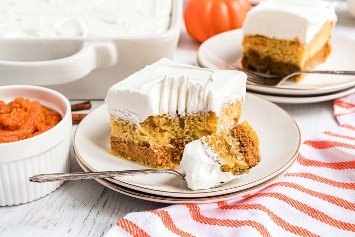 Pumpkin Magic Cake Recipe - Shugary Sweets