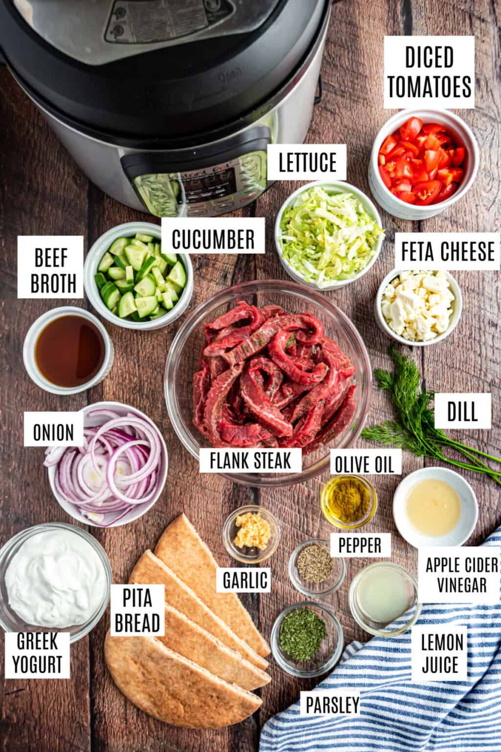 Instant Pot Gyros Recipe