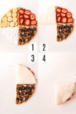 TikTok Tortilla Dessert Wrap Hack - Shugary Sweets