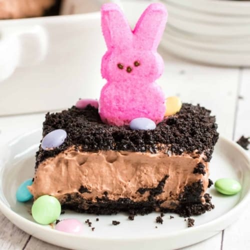 Easter Dirt Cake Recipe - Shugary Sweets