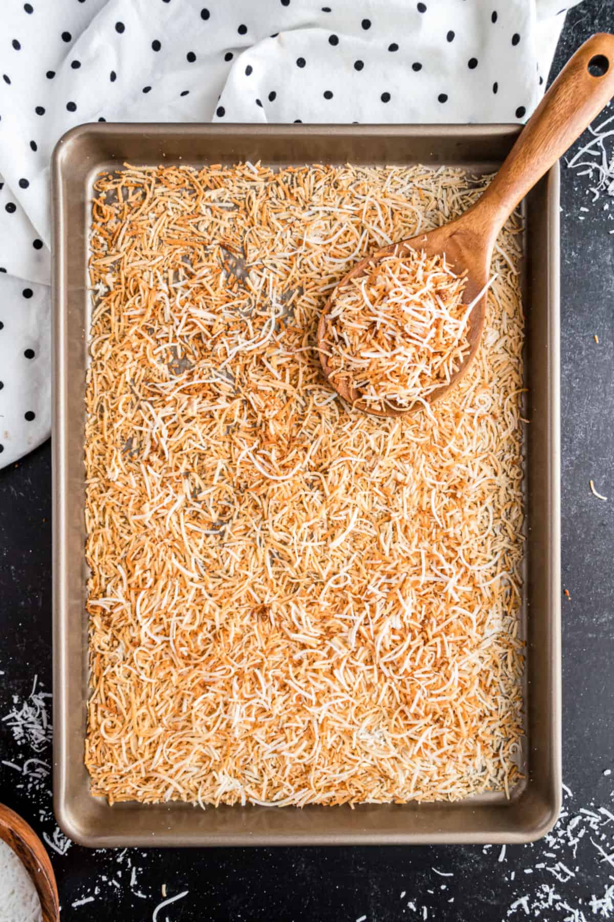 Toasted Coconut Recipe - Shugary Sweets