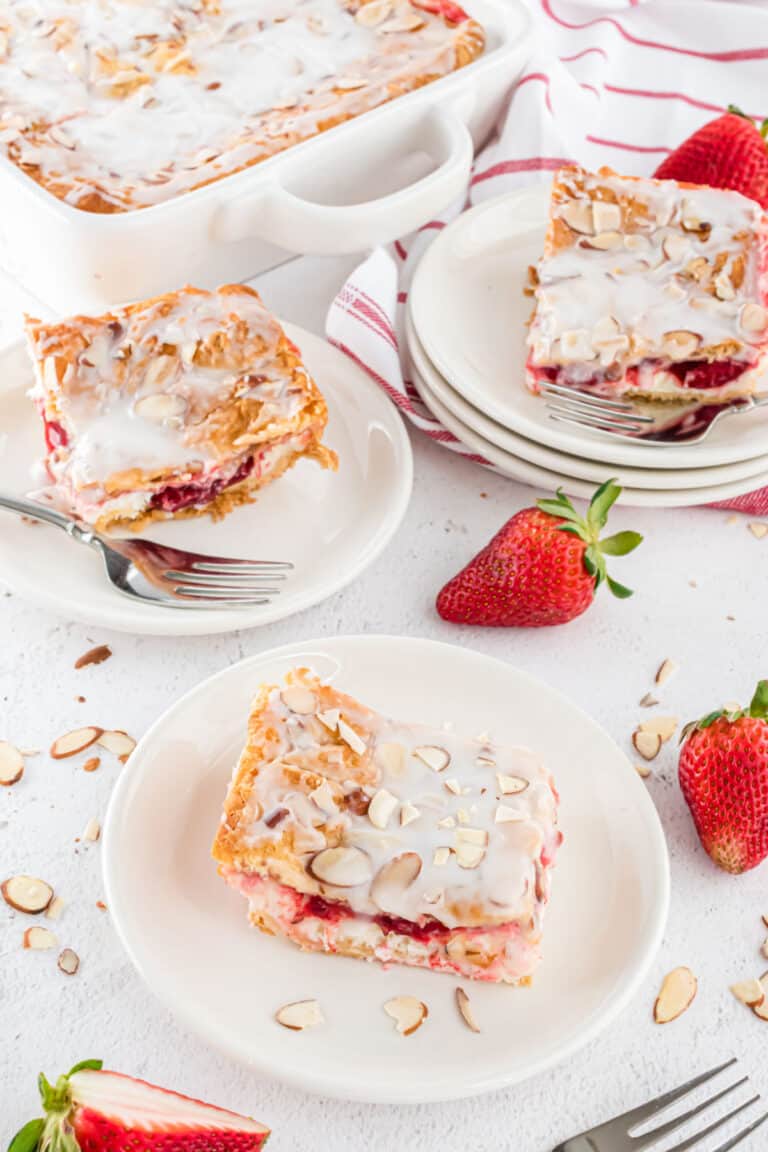 Strawberry Cream Cheese Danish Recipe - Shugary Sweets