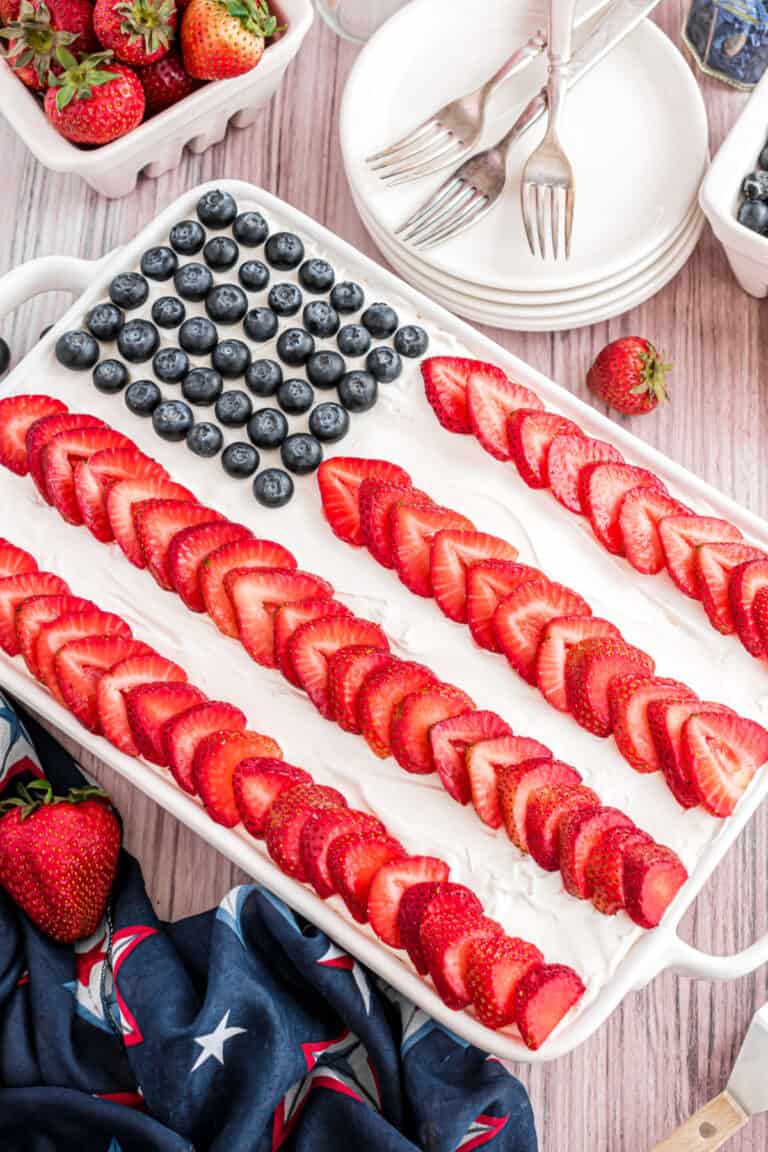 American Flag Cake Recipe