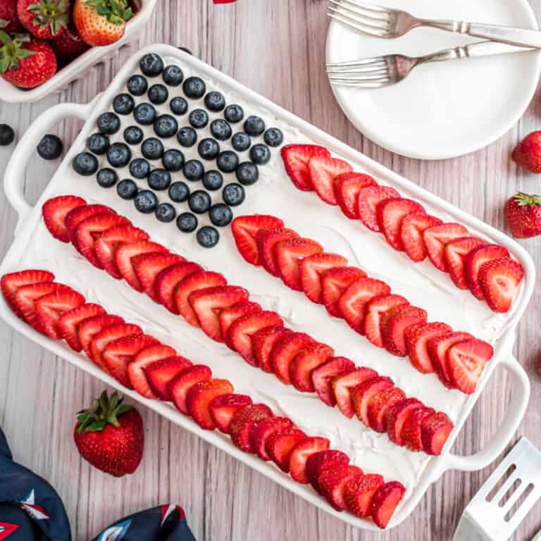 American Flag Cake Recipe