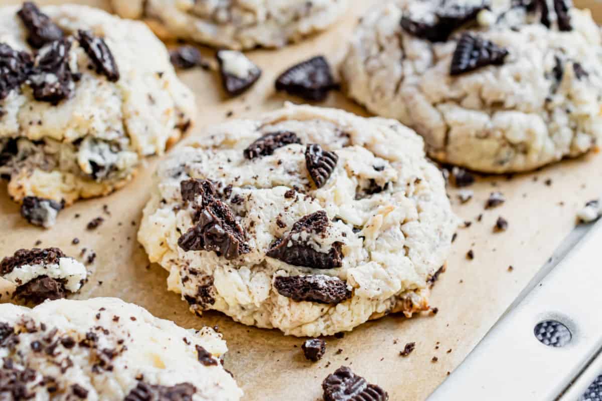 Oreo Cheesecake Cookies Recipe - Shugary Sweets