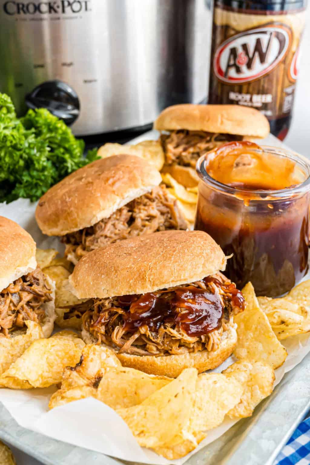 Slow Cooker Root Beer Pulled Pork