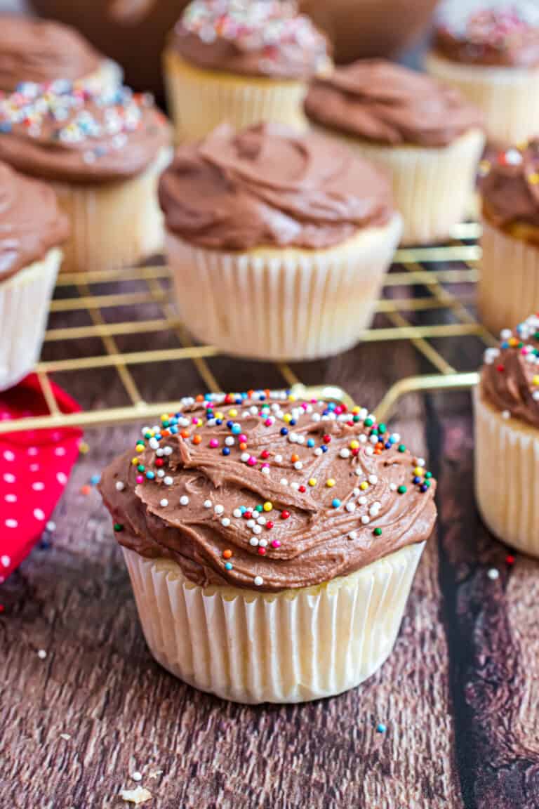 Yellow Cupcake Recipe - Shugary Sweets