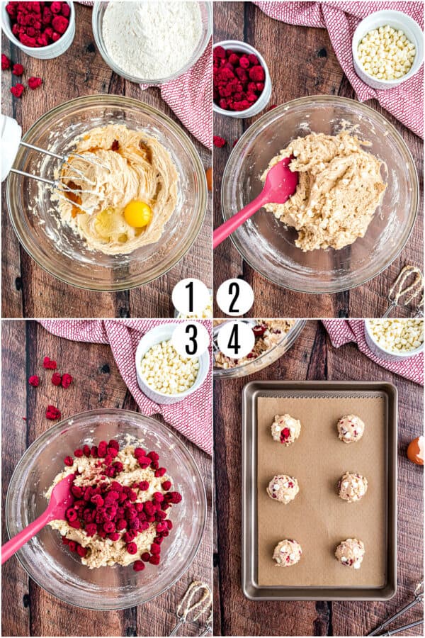 Raspberry Cheesecake Cookies Recipe - Shugary Sweets