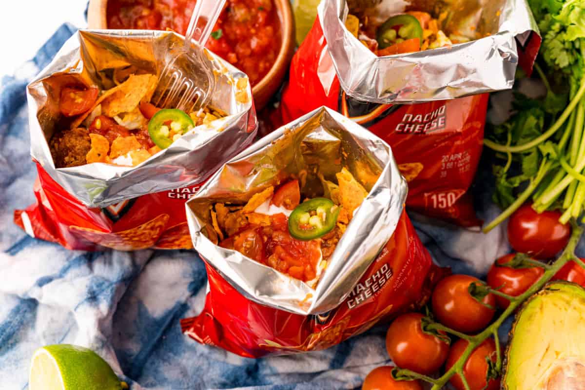 Easy Walking Tacos Recipe - Shugary Sweets