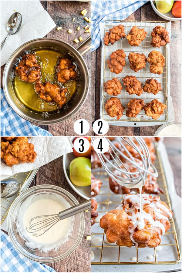Apple Fritters Recipe - Shugary Sweets