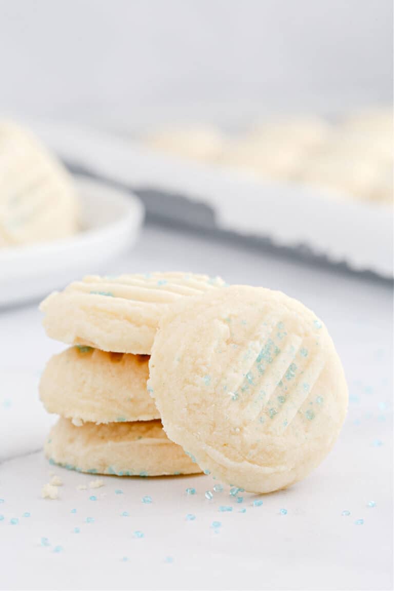 Whipped Shortbread Cookies Recipe - Shugary Sweets