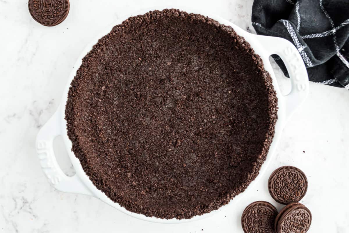 Oreo Pie Crust Recipe - Shugary Sweets
