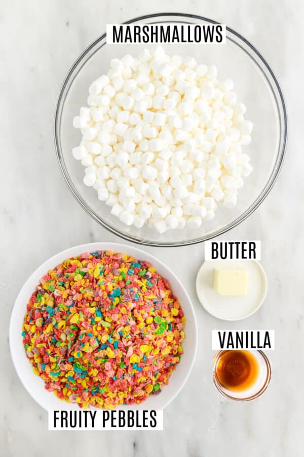 Fruity Pebbles Treats Recipe - Shugary Sweets