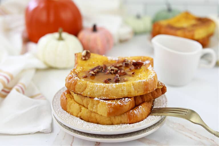 Pumpkin French Toast Recipe - Shugary Sweets