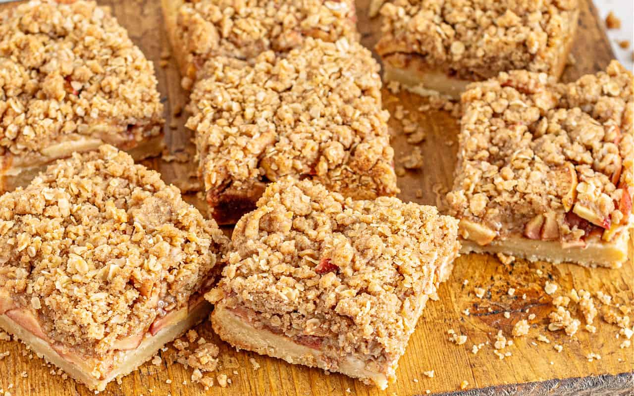 Apple Pie Bars Recipe - Shugary Sweets