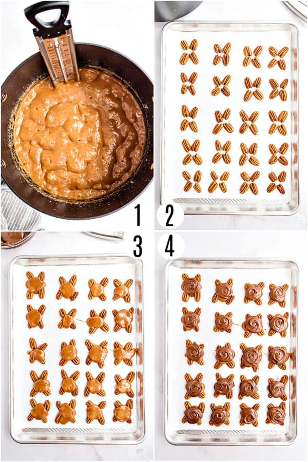 Homemade Turtles Candy Recipe