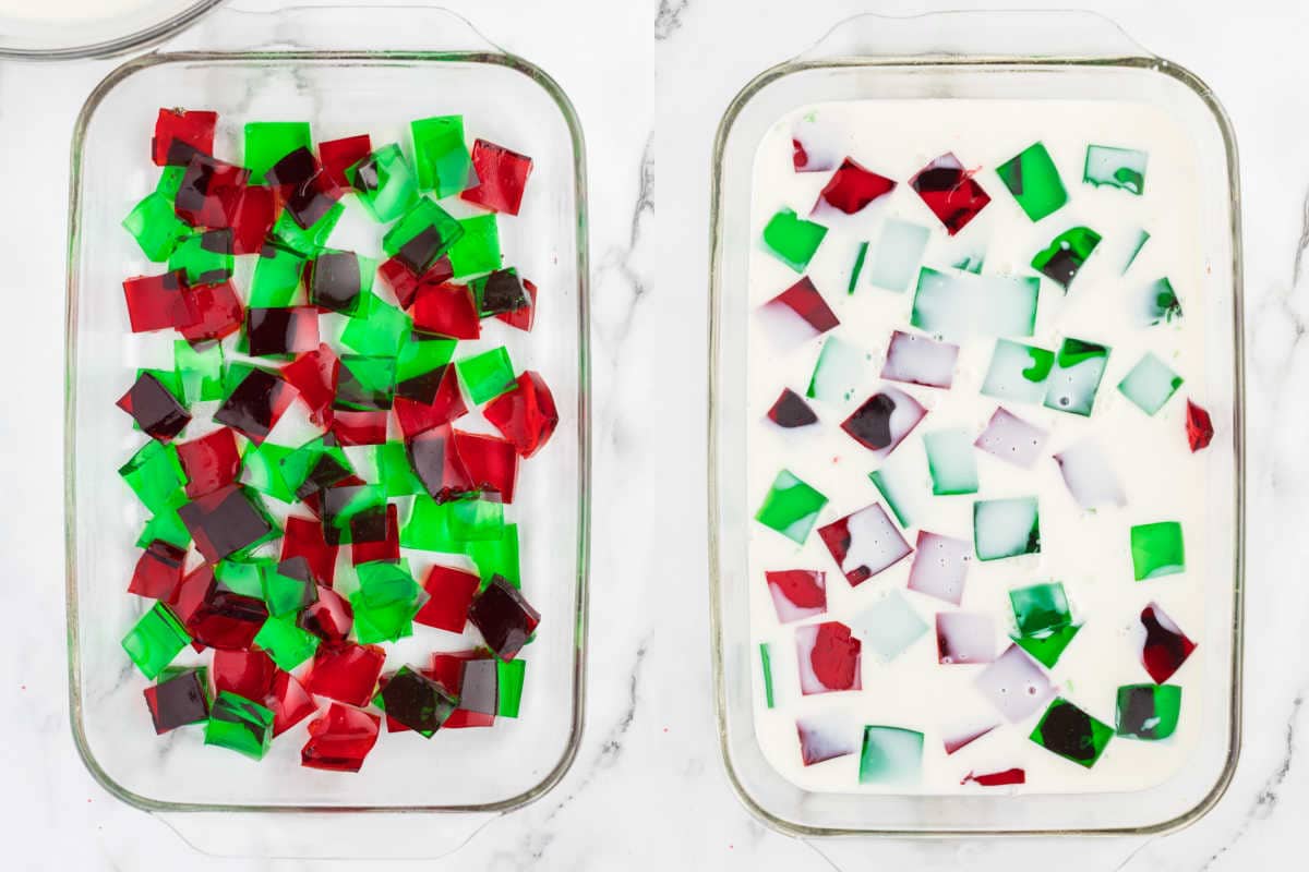 Broken Glass JELL-O Recipe