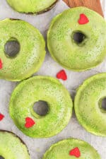 Grinch Donuts Recipe - Shugary Sweets