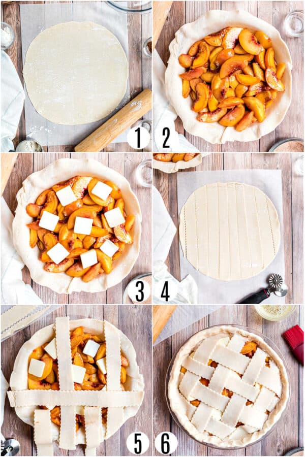 Perfect Peach Pie Recipe - Shugary Sweets