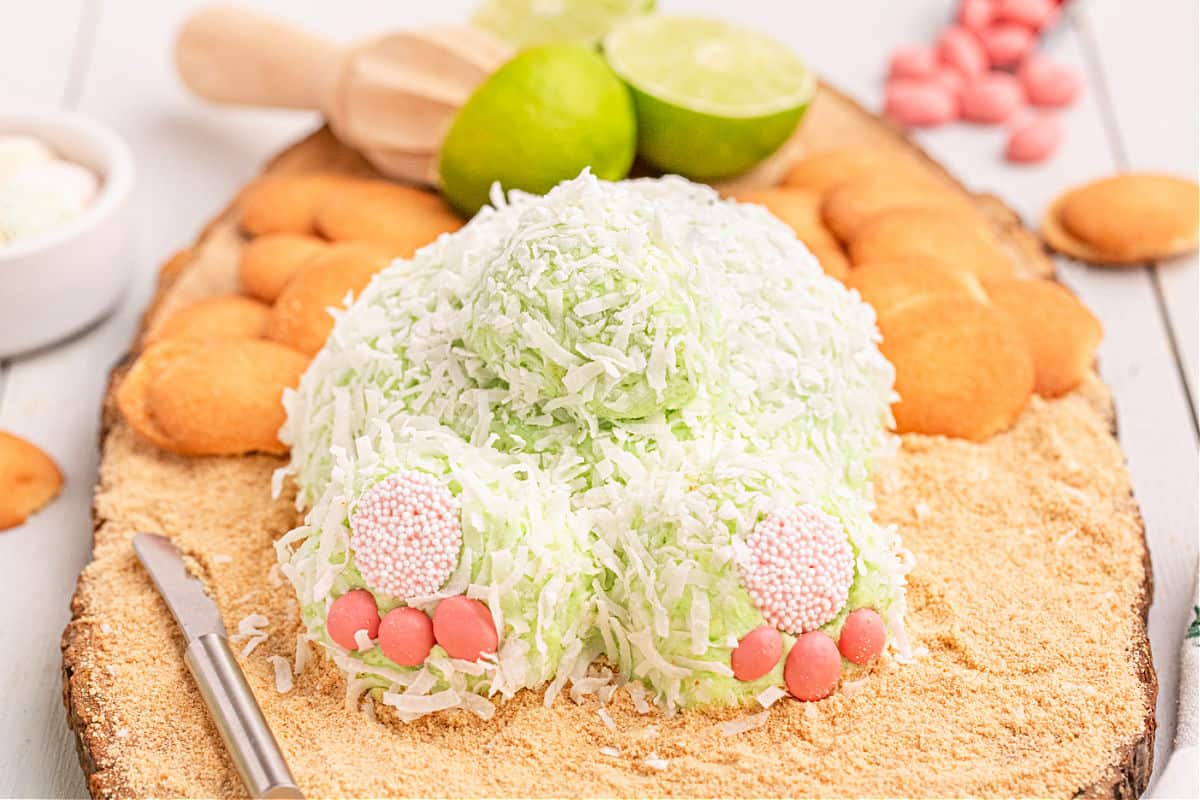Bunny Butt Cheese Ball - Shugary Sweets