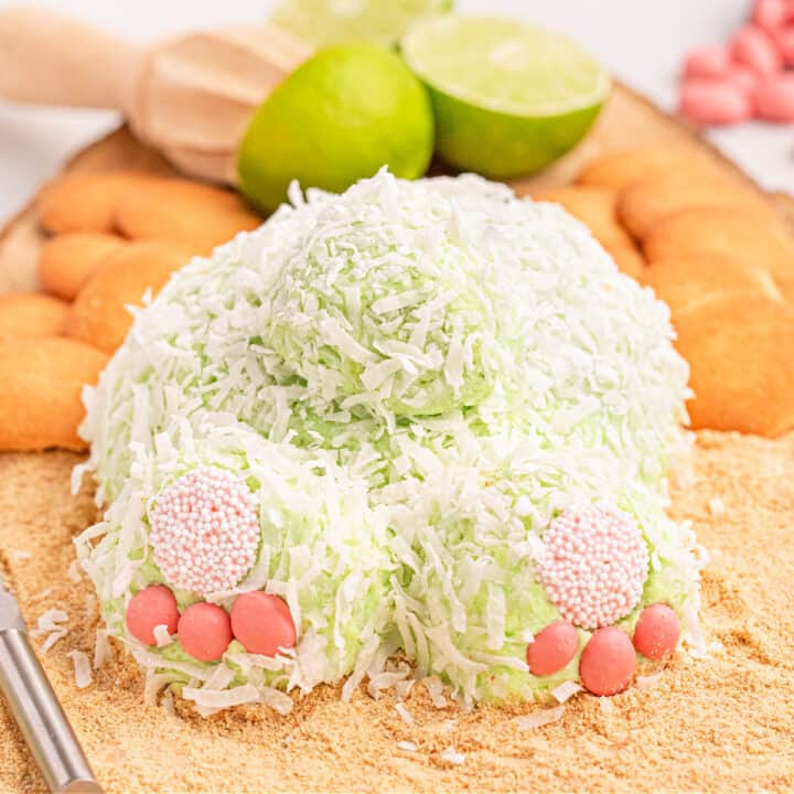 Bunny Butt Cheese Ball - Shugary Sweets