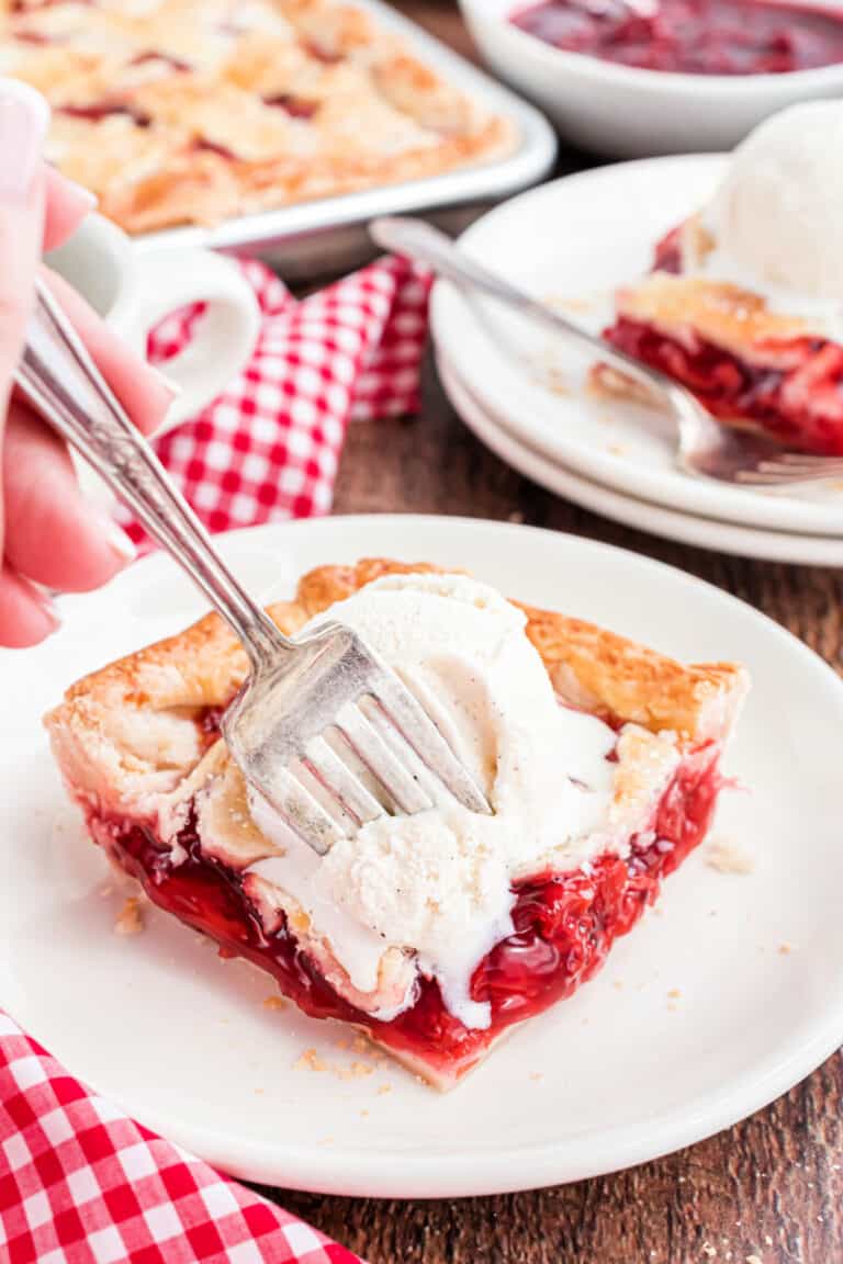 Cherry Slab Pie Recipe