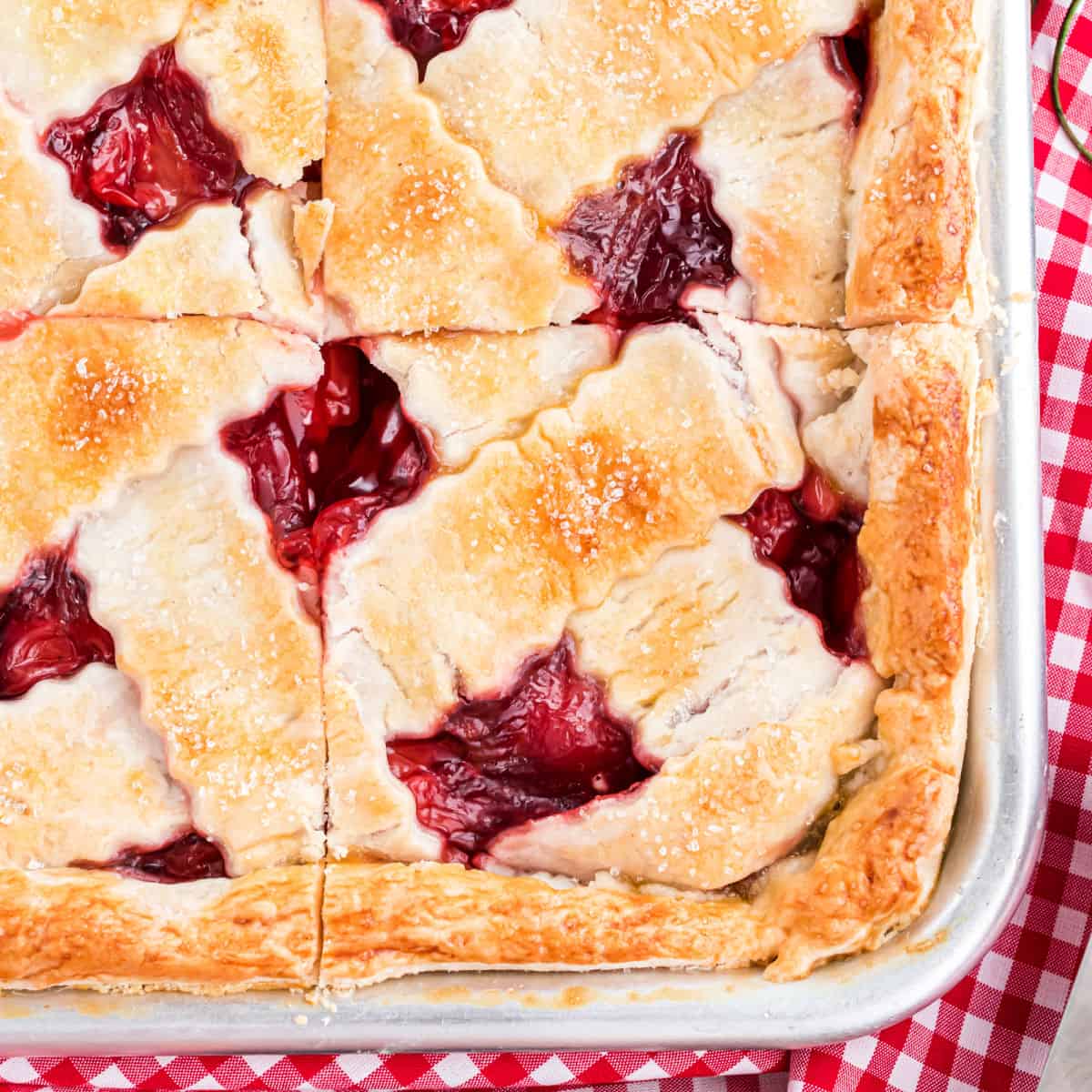 Cherry Slab Pie Recipe
