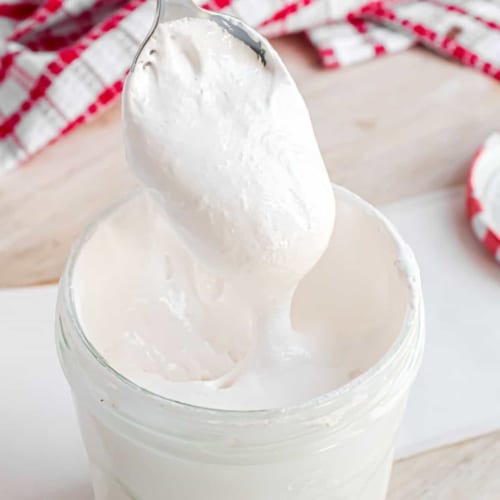 Homemade Marshmallow Fluff Recipe - Shugary Sweets