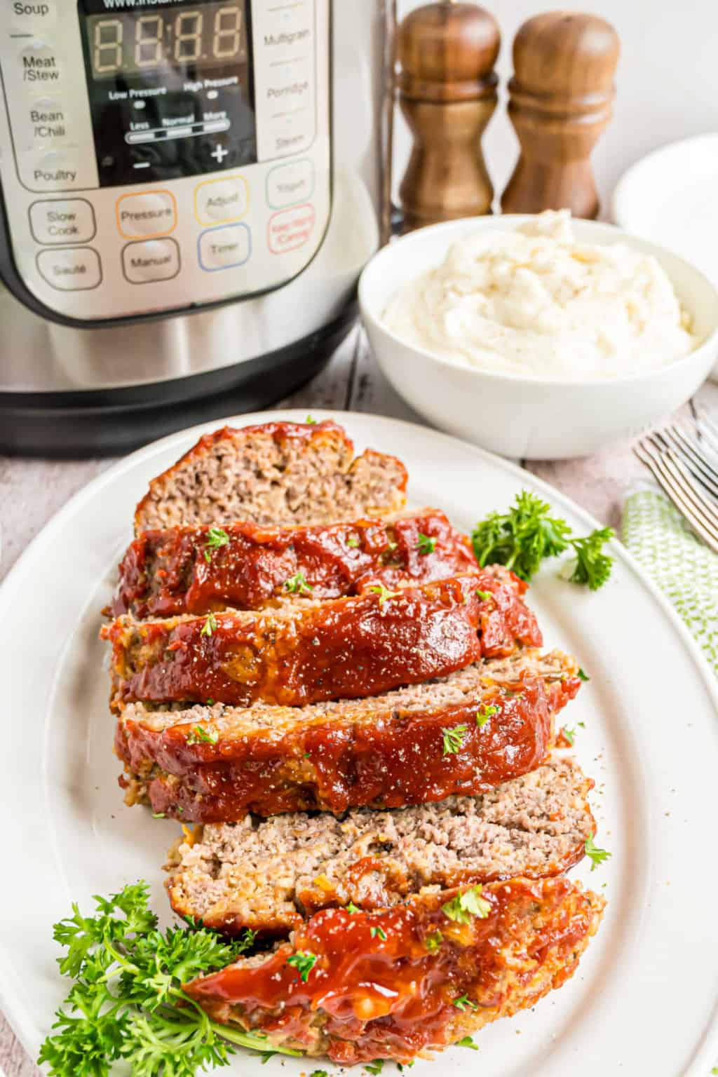 Instant Pot Meatloaf Recipe - Shugary Sweets