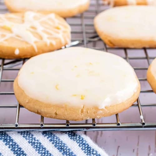 Lemon Shortbread Cookies Recipe - Shugary Sweets